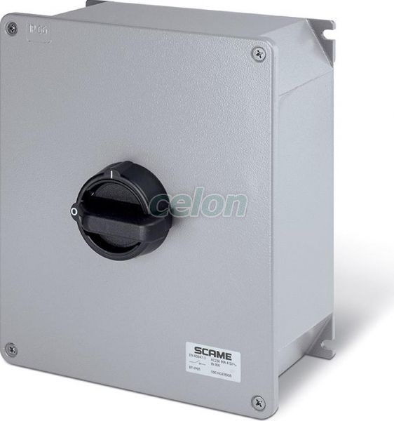 Atex Intrerupator separator 63A 6P IP65 ISOLATORS 590.HGE6306 - Scame ...
