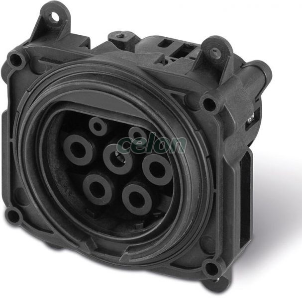 Socket Outlet 3P+N+E Ip55 32A 400V Ac T2S C/Shutter Black 200.23267S ...