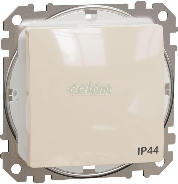 SEDNA Design Intrerupator cap scara Conexiuni fara surub 10AX IP44 Bej ...
